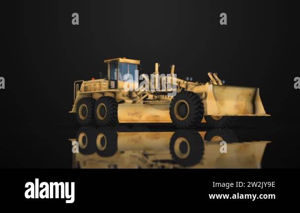 Mining Truck 3D Render (Loop Stock Video Footage - Alamy