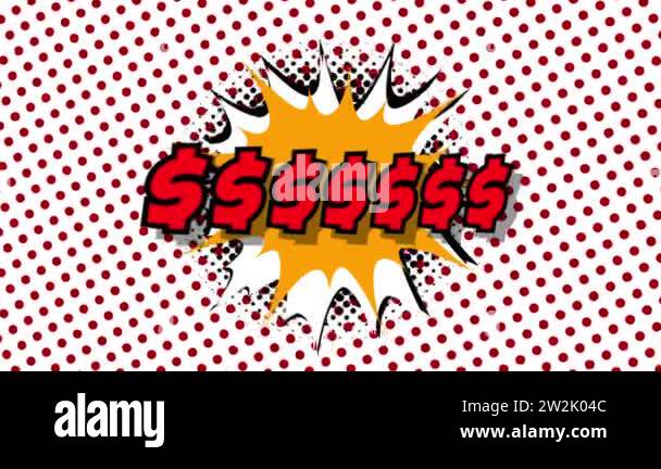 word in speech balloon in comic style animation retro cartoon comics ...