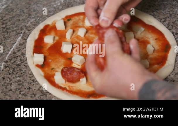 Pepperoni pizza art Stock Videos & Footage - HD and 4K Video Clips - Alamy