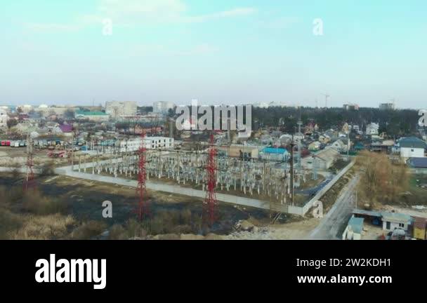 Hydroelectric power substation substation Stock Videos & Footage - HD ...