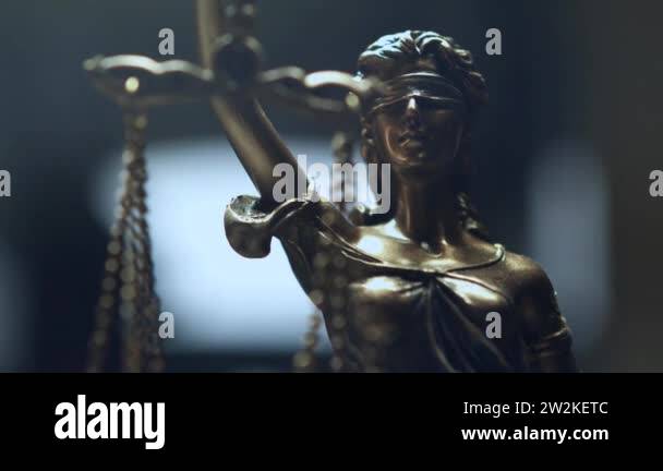 Justitia roman goddess justice statue Stock Videos & Footage - HD and ...