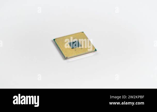 CPU. Modern high-performance processor on a white background. Such an ...