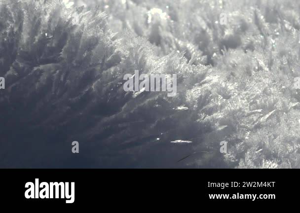 Rime ice forms when supercooled water liquid droplets freeze onto ...