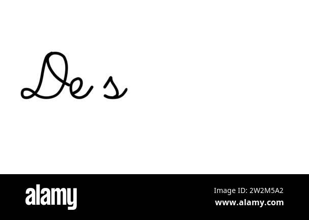 Desktop Decorative Handwriting Animation in Six Cursive and Gothic ...
