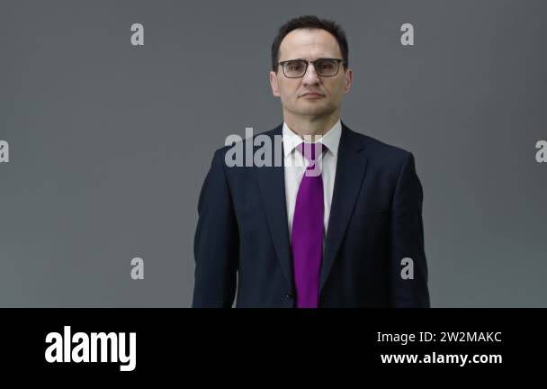 Portrait businessman pointing clock Stock Videos & Footage - HD and 4K ...