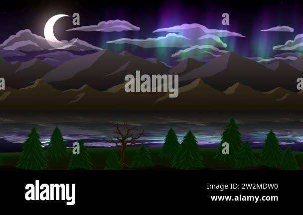 Animated nature scene Stock Videos & Footage - HD and 4K Video Clips ...