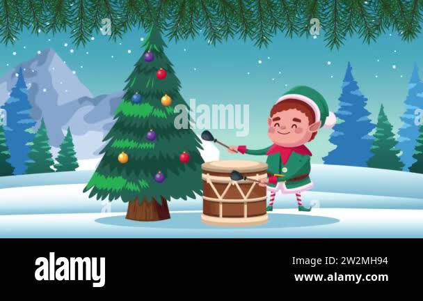 Elf musical poster Stock Videos & Footage - HD and 4K Video Clips - Alamy