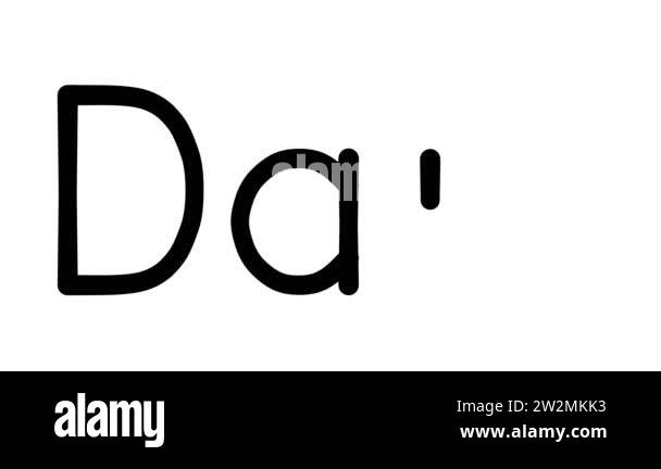 Dart Handwritten Text Animation in Various Sans-Serif Fonts and Weights ...