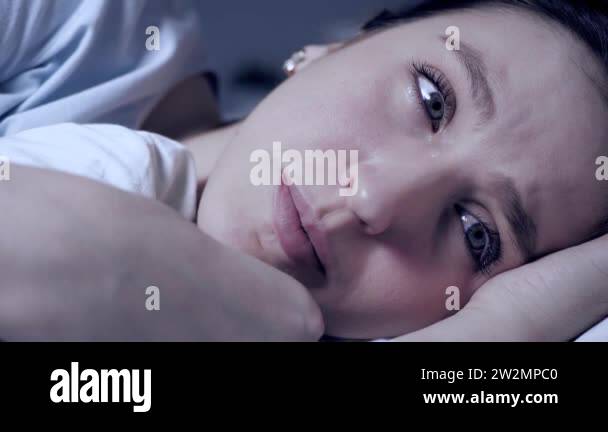 Young girl crying in bed Stock Videos & Footage - HD and 4K Video Clips ...