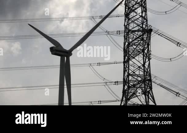 Transferring Electricity From Wind Power Energy To Electrical ...