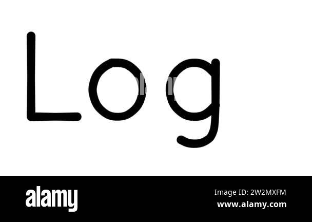 Logo Handwritten Text Animation in Various Sans-Serif Fonts and Weights ...