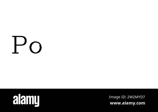 Poisonous Animated Handwriting Text in Serif Fonts and Weights Stock ...