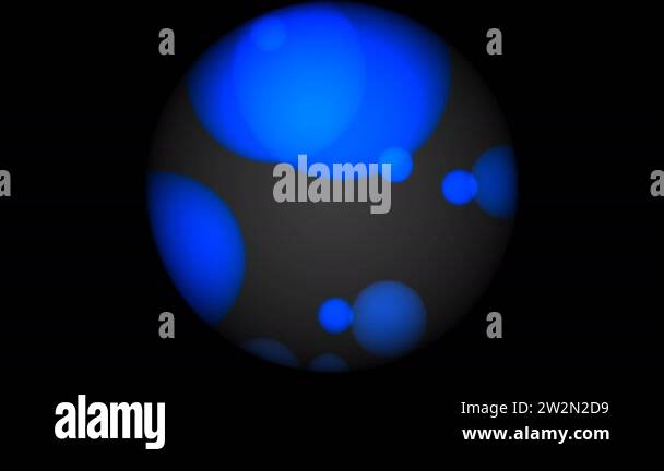 Abstract Microscope Bacterial Shapes Blobs Bacteria Science Stock Video ...