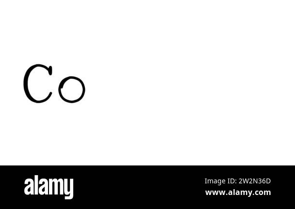 Cornwall Animated Handwriting Text in Serif Fonts and Weights Stock ...