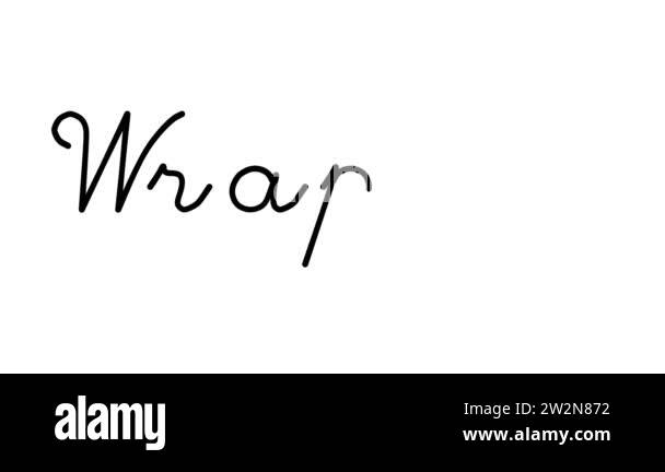 Wrapper Decorative Handwriting Animation in Six Cursive and Gothic ...