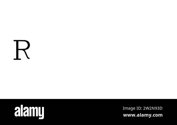 Residence Animated Handwriting Text in Serif Fonts and Weights Stock ...