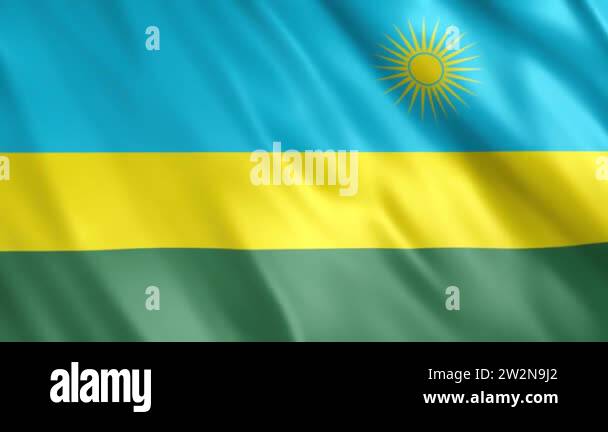 Rwanda Flag Animation, Full HD, 1920x1080 Pixels, Extend the duration ...