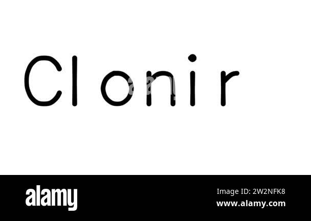 Cloning Handwritten Text Animation in Various Sans-Serif Fonts and ...