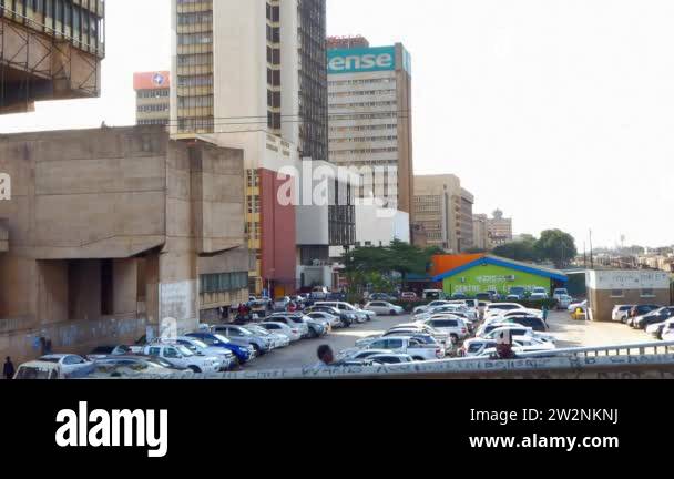 Parking lot at the Hilton Garden Inn in the Society Business Park in ...