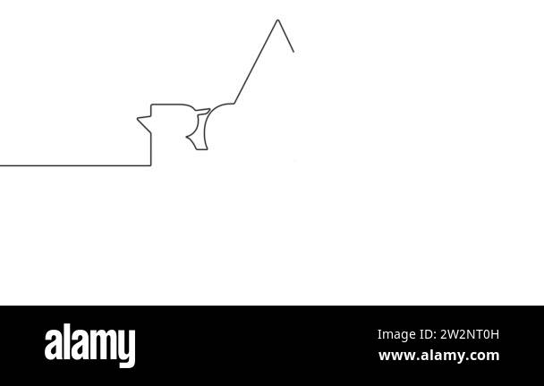 Rock stars design in one continuous single drawing style, dynamic ...