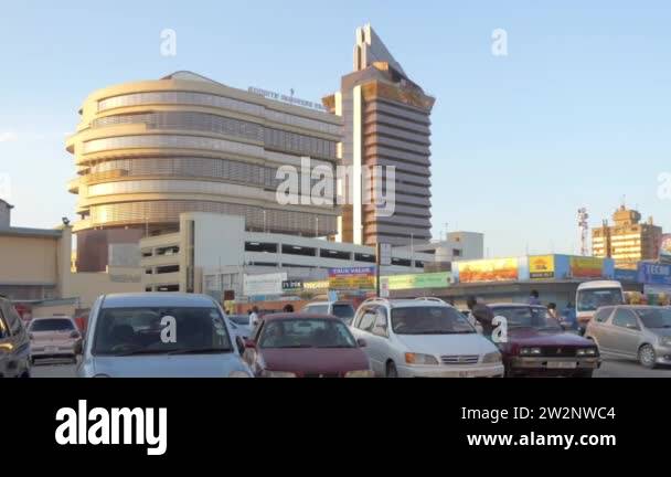Parking lot at the Hilton Garden Inn in the Society Business Park in ...