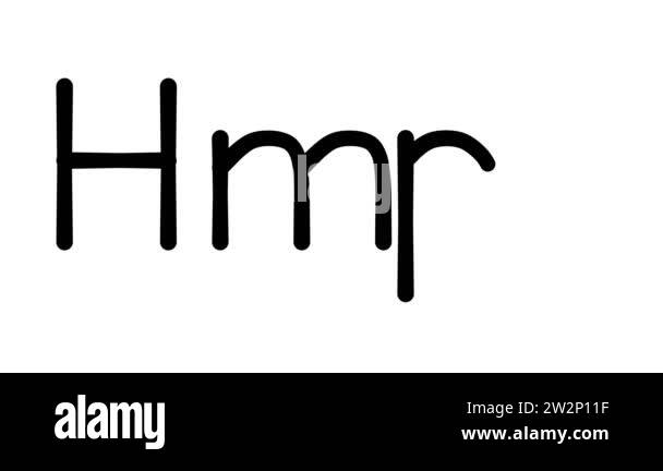 Hmph Handwritten Text Animation in Various Sans-Serif Fonts and Weights ...
