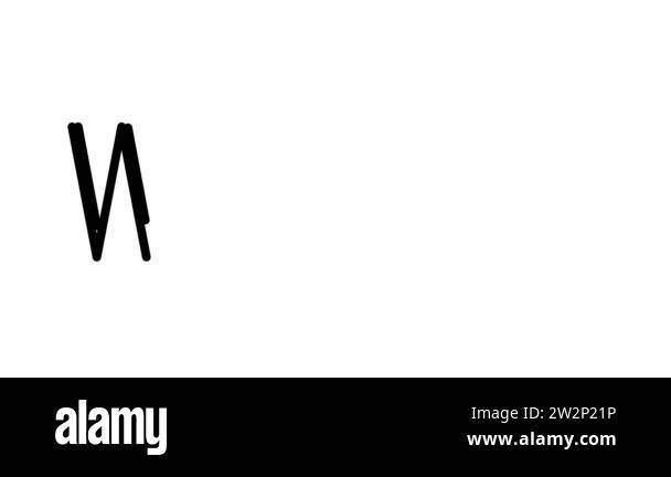 Wafer Animated Handwriting Text in Serif Fonts and Weights Stock Video ...