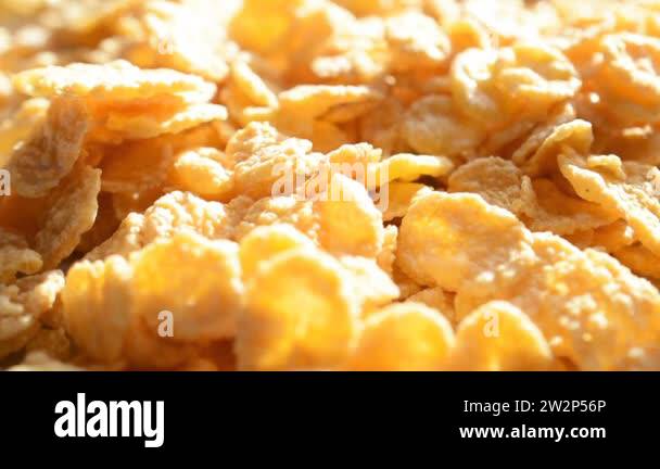 Corn flakes texture Stock Videos & Footage - HD and 4K Video Clips - Alamy