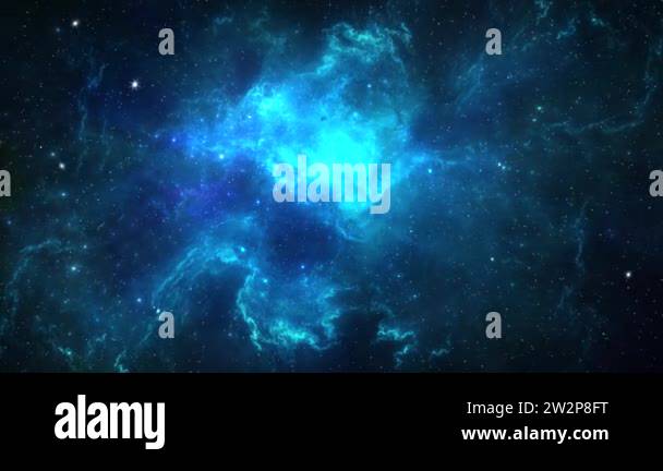 Scenic Animation Galaxy Outer Space Moving Stars Loop Animation Stock ...