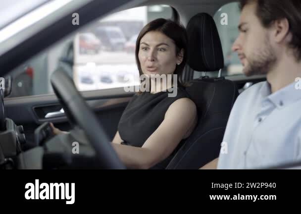 Man lady in vehicle Stock Videos & Footage - HD and 4K Video Clips - Alamy