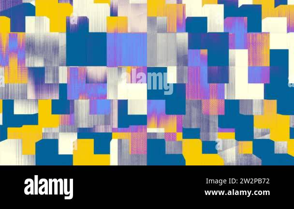 Texture crash digital visual animation Stock Video Footage - Alamy