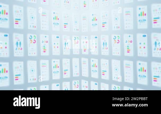 Creative design of medical application. Neumorphism. Hi tech panel ...