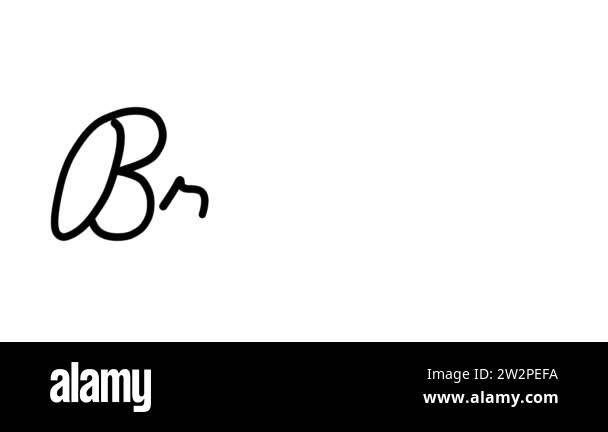 Break Decorative Handwriting Animation in Six Cursive and Gothic Fonts ...