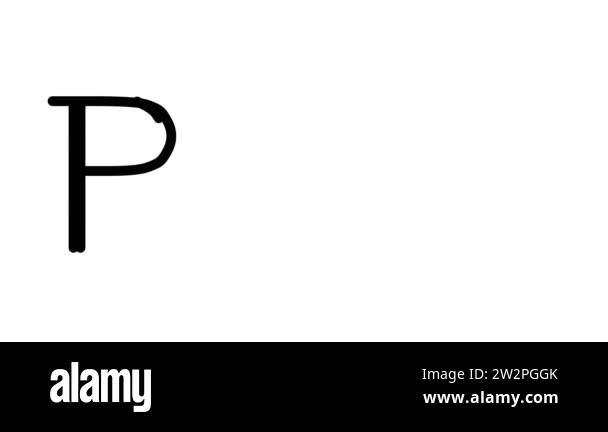Rare Animated Handwriting Text in Serif Fonts and Weights Stock Video ...