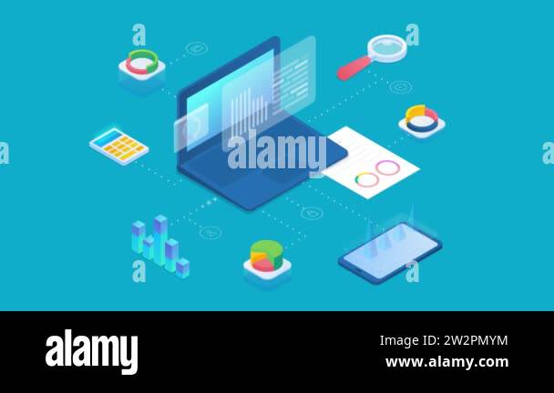 Desktop computer animated diagram Stock Videos & Footage - HD and 4K ...