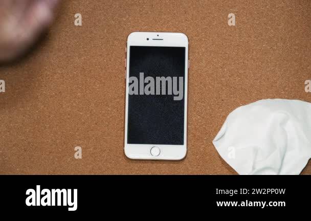 Effective deep cleaning mobile phone to reduce risk of common ...