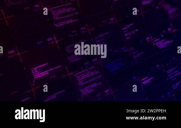 Hacker Stealing Data Abstract Digital Data On Black Screen Background Animation Concept Of