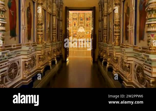 Iconostasis church gold decoration Stock Videos & Footage - HD and 4K ...
