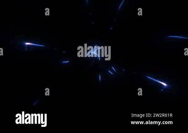 Comic Manga Plasma Explosion Energy Effect/ 4k animation of colorful ...