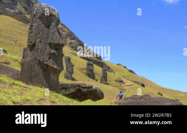 Moai statues tourist Stock Videos & Footage - HD and 4K Video Clips - Alamy