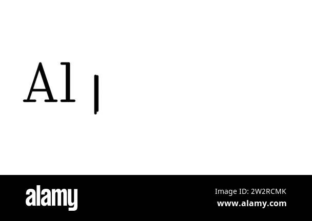 Alphabet Animated Handwriting Text in Serif Fonts and Weights Stock ...