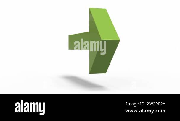 4K Orbit Animate dArrow Icon, Navigation Symbol,Concept of Business ...