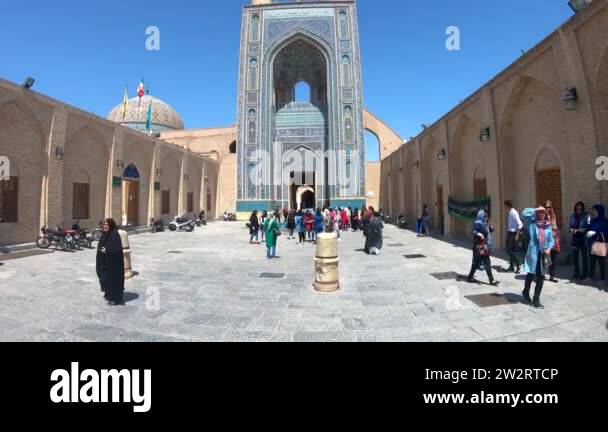 Yazd jameh mosque yazd masjid e jameh Stock Videos & Footage - HD and ...
