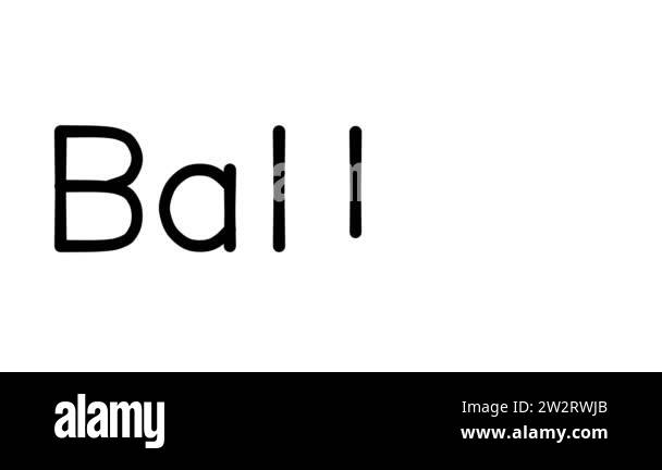 Balkan Handwritten Text Animation in Various Sans-Serif Fonts and ...