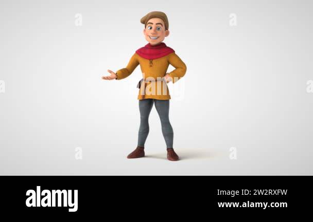 3d animation medieval historical character Stock Videos & Footage - HD ...