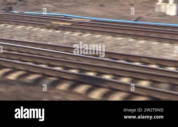 Train track rails Stock Videos & Footage - HD and 4K Video Clips - Alamy