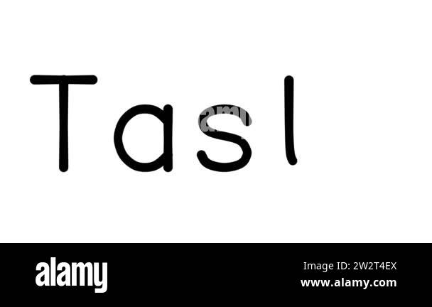 Taste Handwritten Text Animation in Various Sans-Serif Fonts and ...