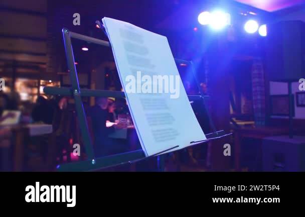 Lyrics and stage Stock Videos & Footage - HD and 4K Video Clips - Alamy