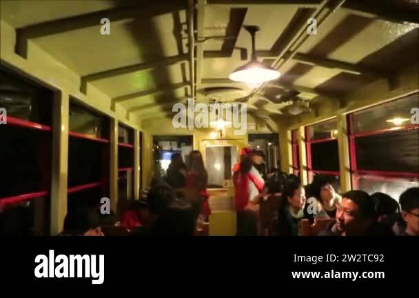 Arashiyama Kyoto Japan - circa December 2019 - Sagano romantic train in ...