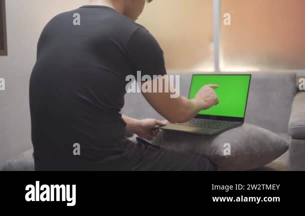 Man laptop home screen Stock Videos & Footage - HD and 4K Video Clips ...